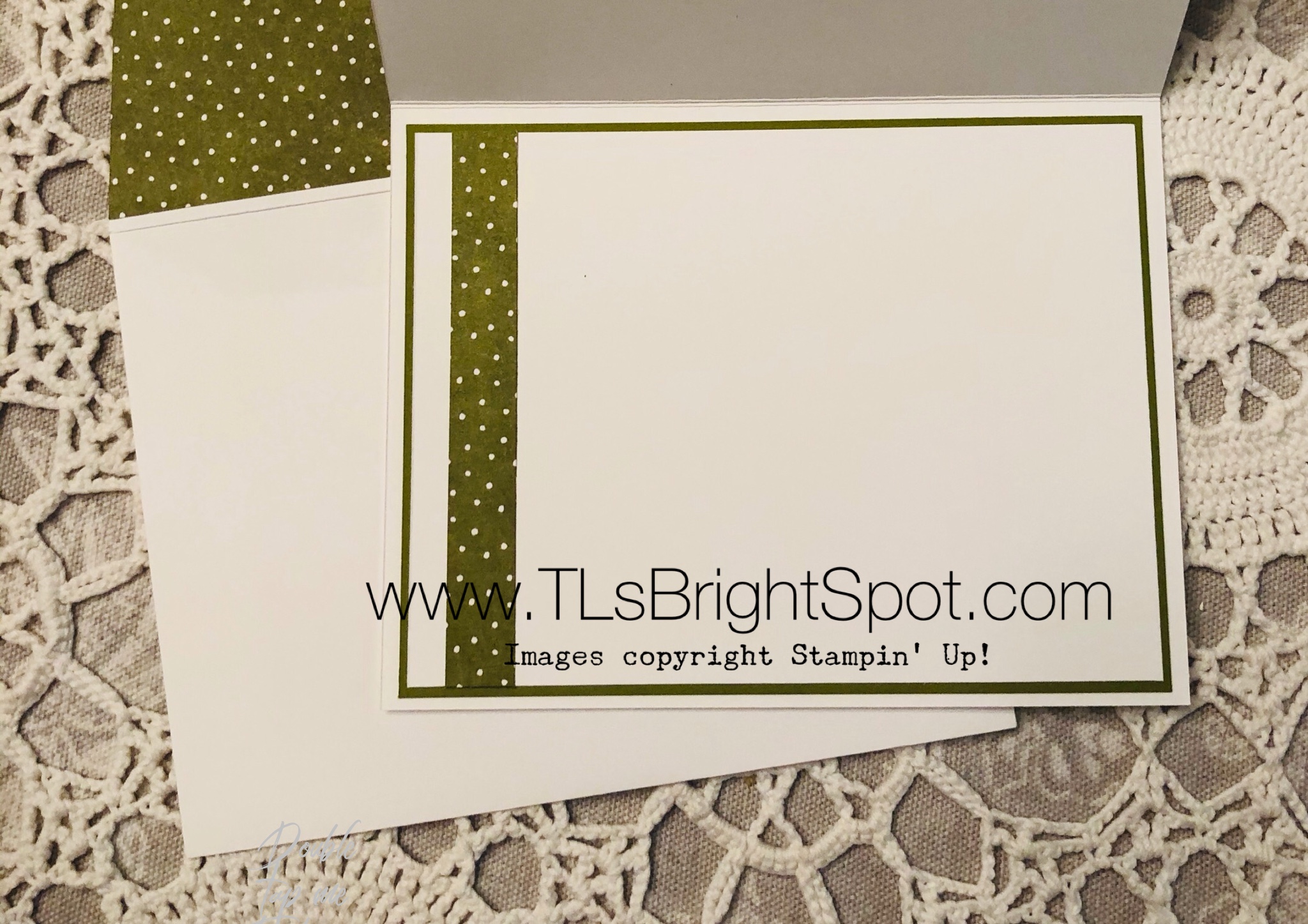 Stampin’ Up! Best Dressed 6 x 6 DSP w/Painted Labels Dies