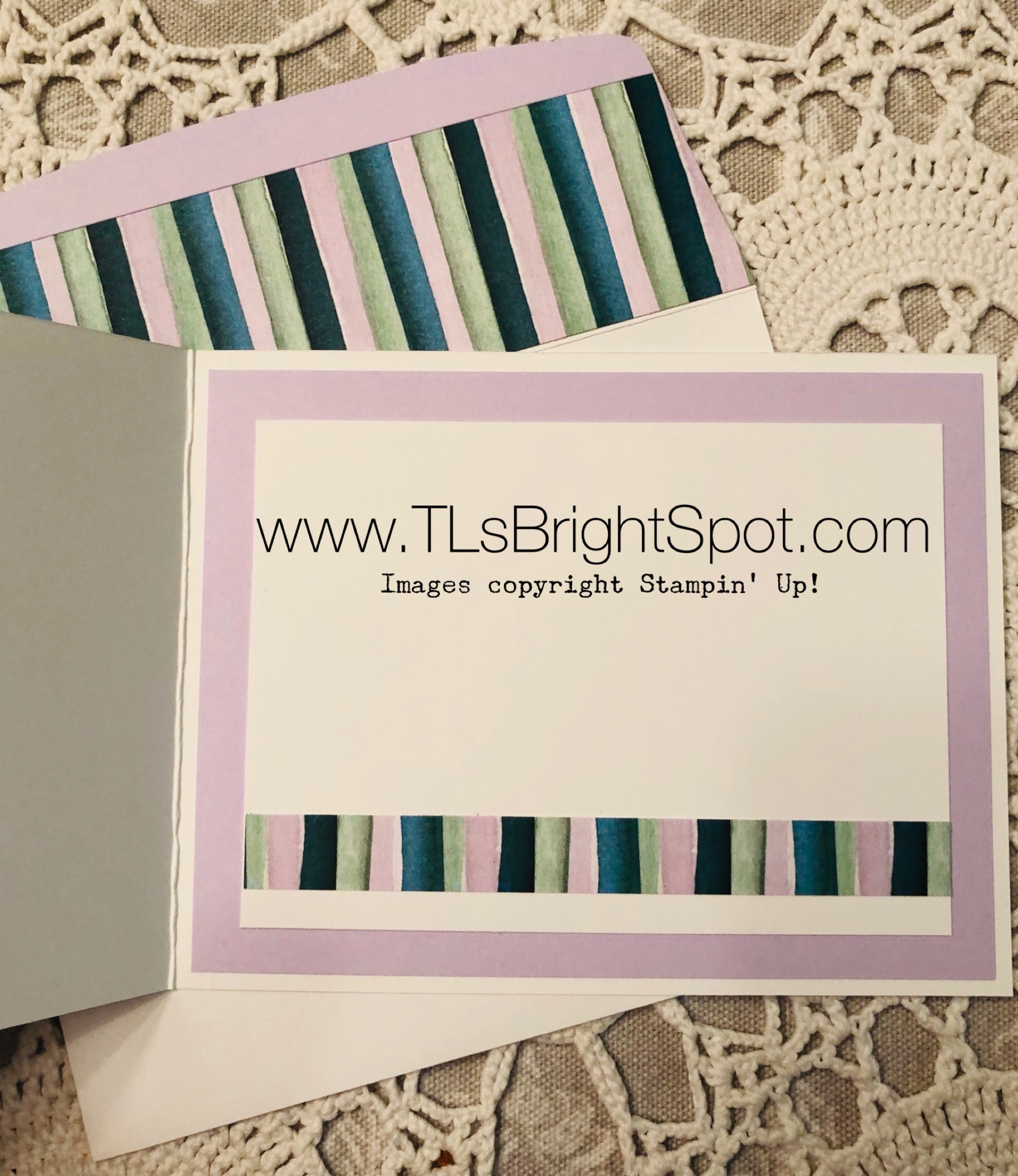 Stampin’ Up! Best Dressed 6 x 6 DSP w/Painted Labels Dies