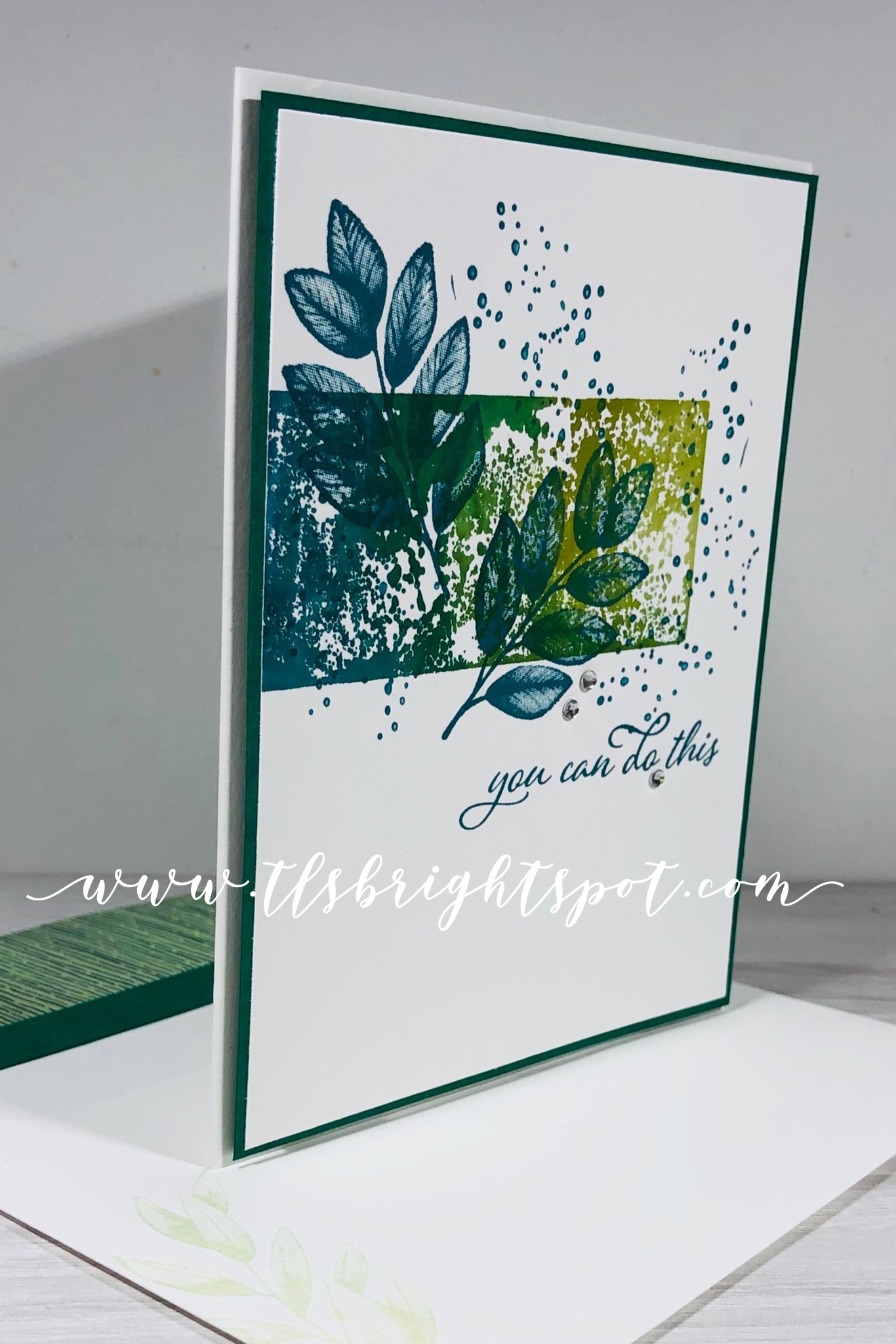 SU! Forever Fern and Block Printing | TLsBrightSpot