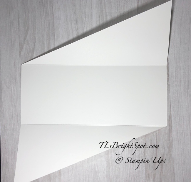 SU! Slimline Diagonal Gatefold Card with Poinsettia Petals Bundle