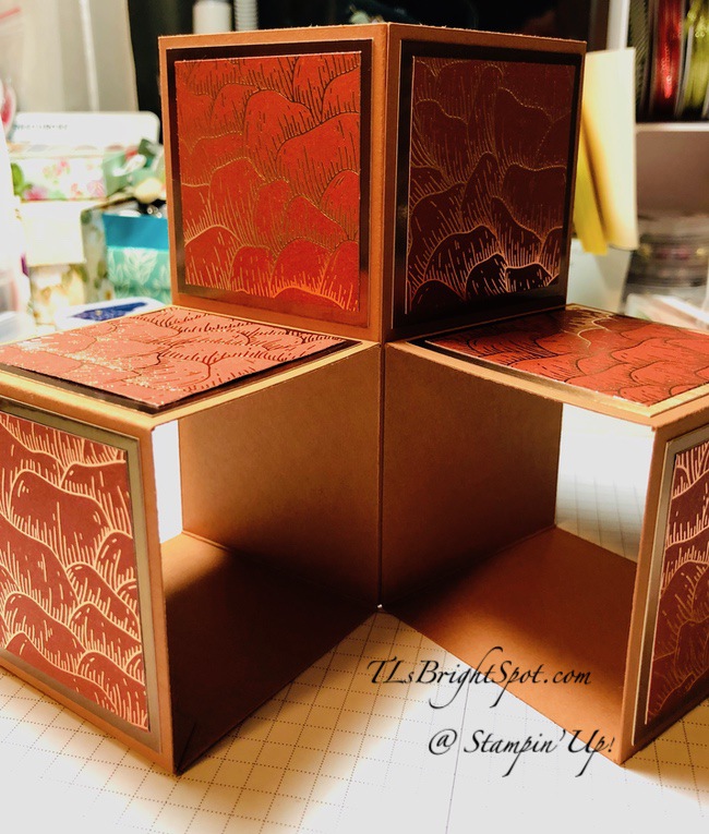 SU! Birthday Triple Cube Pop Up Fun Fold | TLsBrightSpot