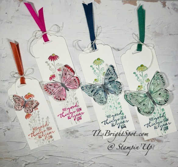 Stampin’ Up! Bookmarks for Class | TLsBrightSpot