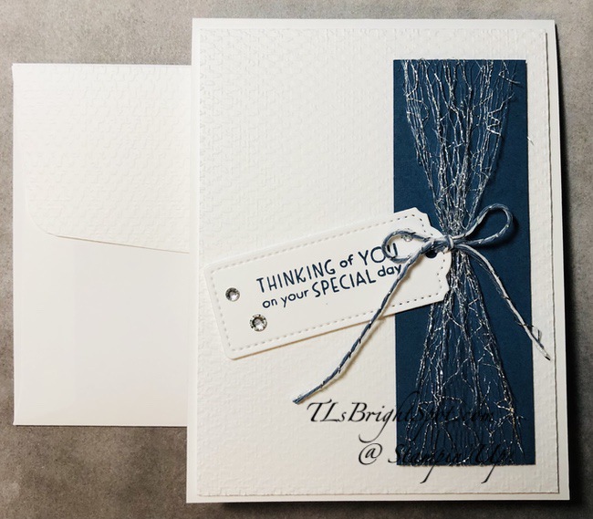 Stampin’ Up! Tailor Made Tags Dies Anniversary | TLsBrightSpot