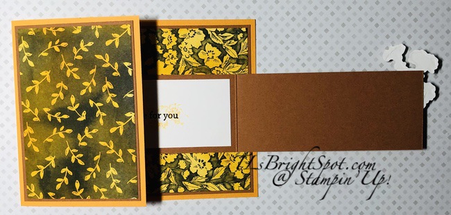 Stampin’ Up! Fun Fold Flap Card | TLsBrightSpot