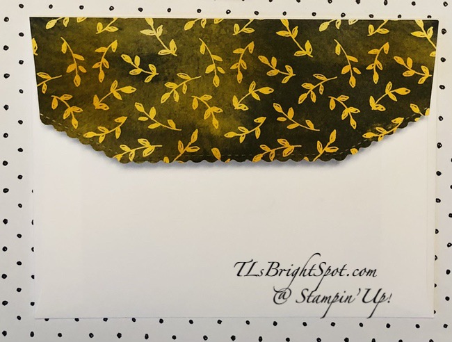 Stampin’ Up! Fun Fold Flap Card | TLsBrightSpot