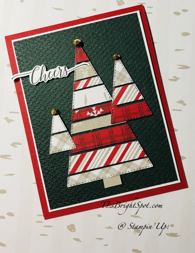Stampin’ Up! Stitched Triangles Part 2 | TLsBrightSpot