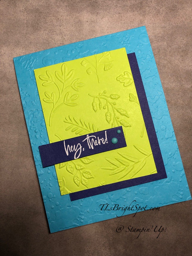 Stampin’ Up! Twigs & Sprigs Happy Inkin’ Thursday Blog Hop | TLsBrightSpot