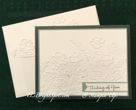 Stampin’ Up! Painted Posies | TLsBrightSpot