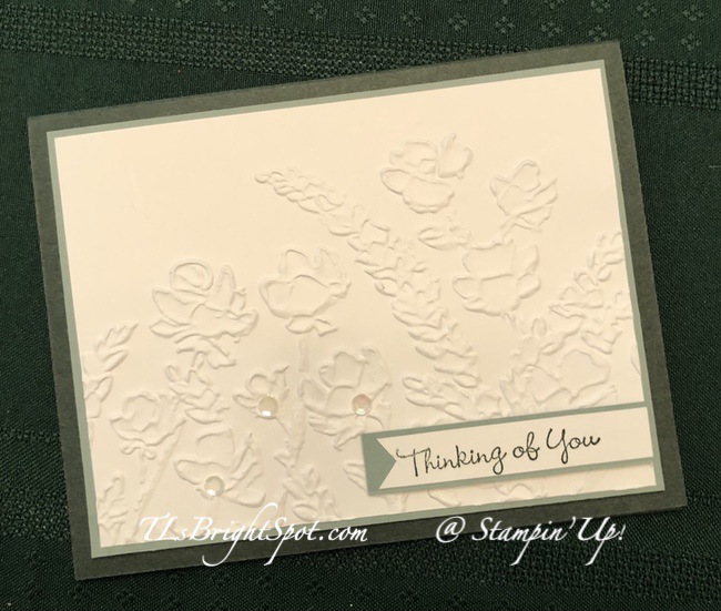 Stampin’ Up! Painted Posies | TLsBrightSpot