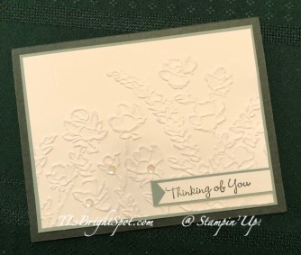 Stampin’ Up! Painted Posies | TLsBrightSpot