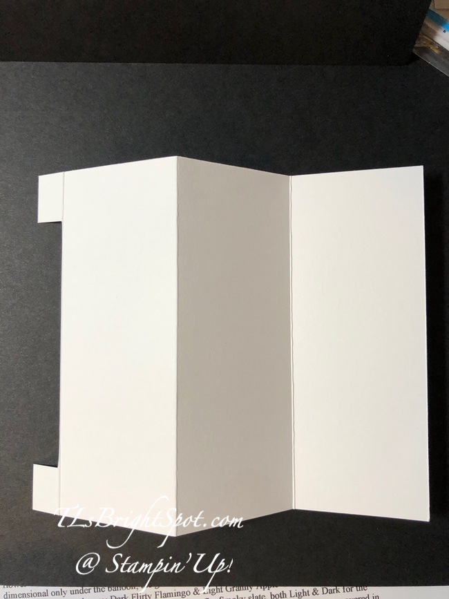 Stampin’ Up! Caroling Mice Fun Fold | TLsBrightSpot