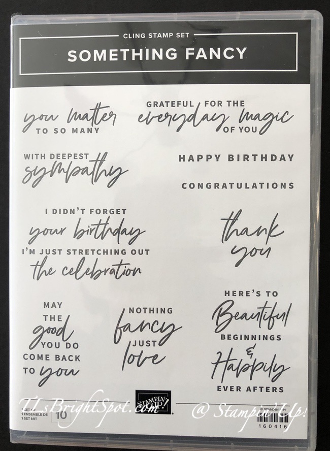 Stampin’ Up! Showing off NEW Fancy Flora 6×6 DSP | TLsBrightSpot