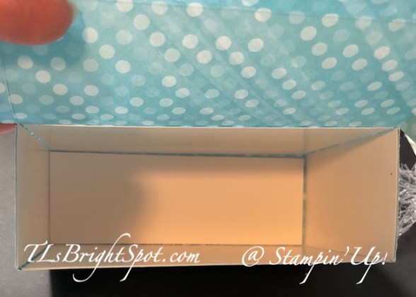 Stampin’ Up! Dandy Designs Box for Note Cards | TLsBrightSpot