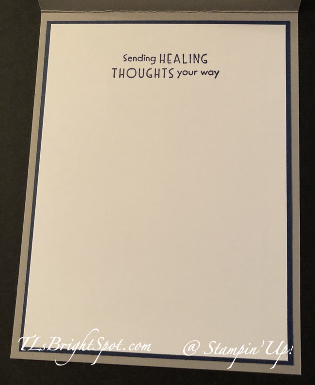 Stampin’ Up! Inspired Thoughts Sympathy | TLsBrightSpot