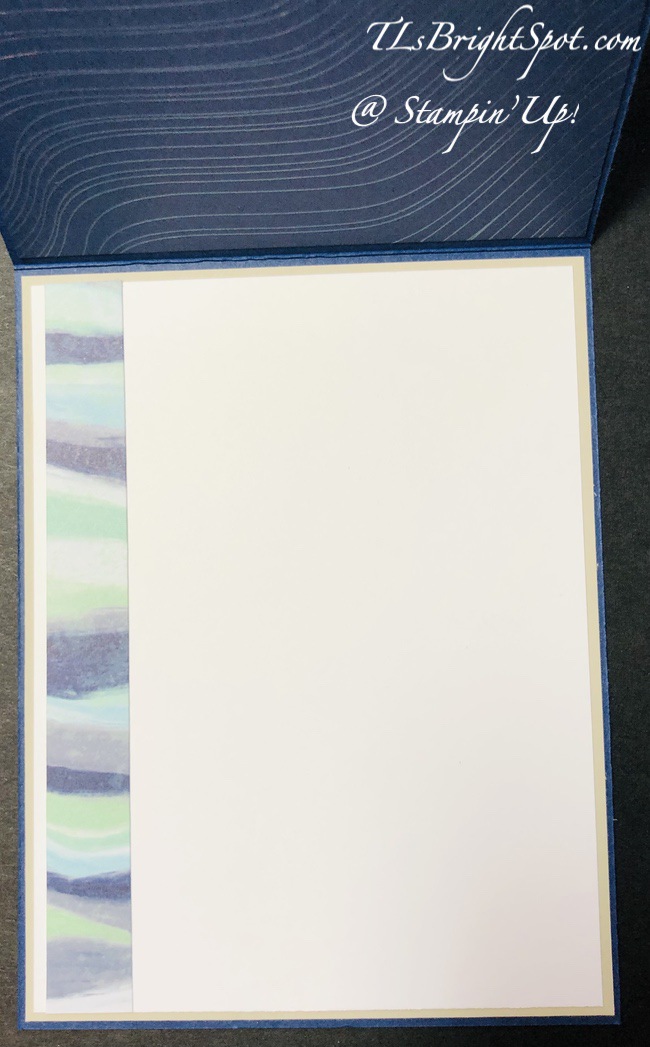 Stampin’ Up! Waves of Inspiration Masculine Card | TLsBrightSpot