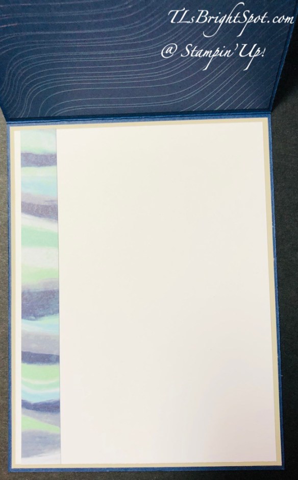 Stampin’ Up! Waves of Inspiration Masculine Card | TLsBrightSpot