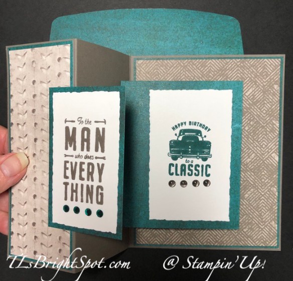 Stampin’ Up! Double Pop-Up in Earthen Elegance | TLsBrightSpot