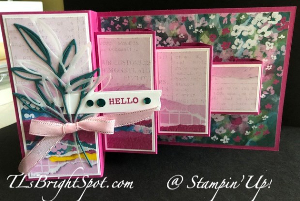 Stampin’ Up! Z-Fold Pop Up Card w/ Gorgeously Made