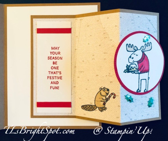 Stampin’ Up! Festive & Fun Pop-Out Card | TLsBrightSpot