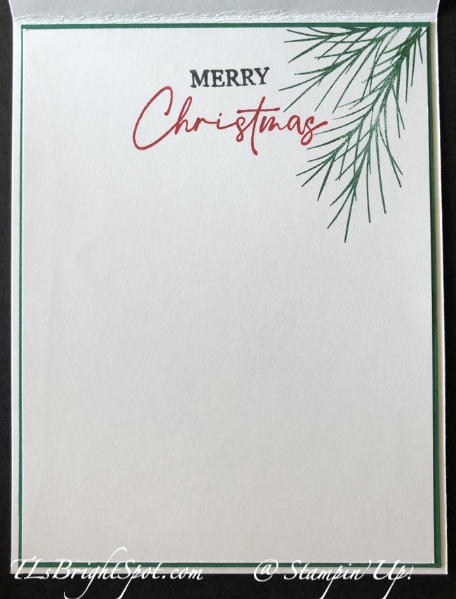 Stampin’ Up! Joy of Noel Wreath | TLsBrightSpot
