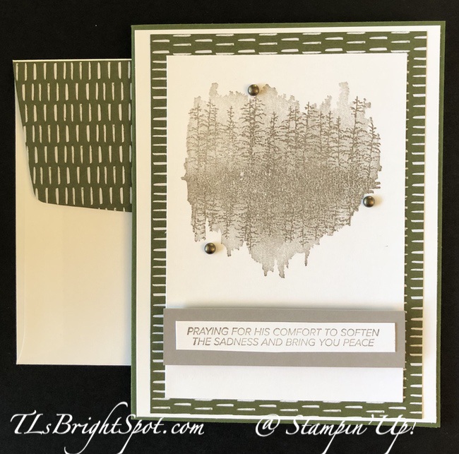 Stampin’ Up! Quiet Reflection Stamp set | TLsBrightSpot