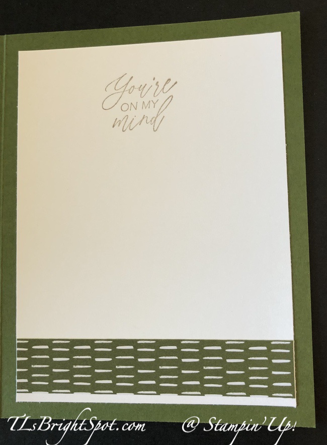 Stampin’ Up! Quiet Reflection Stamp set | TLsBrightSpot