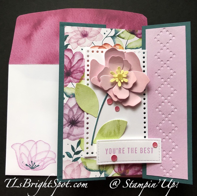Stampin’ Up! Translucent Florals Fun Fold for the Happy Inkin’ Thursday ...