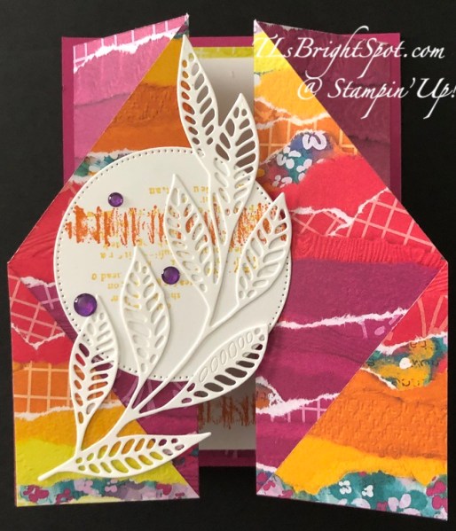 Stampin’ Up! Designer Series Paper Gatefold Card