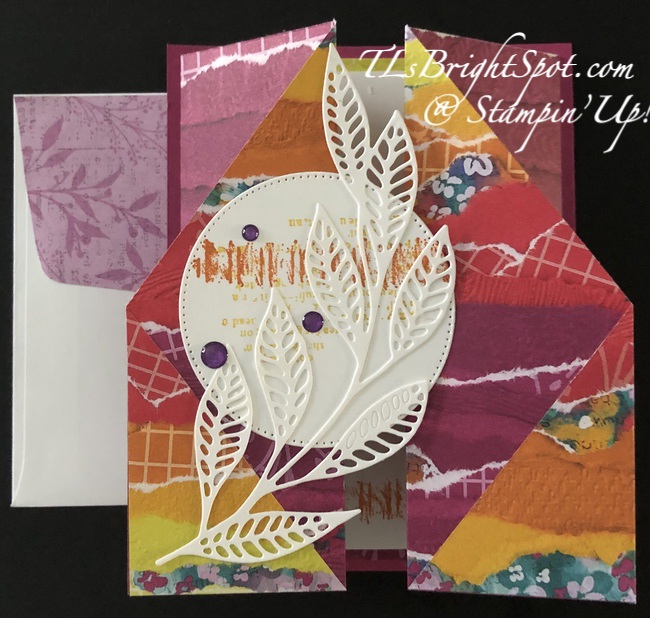 Stampin’ Up! Designer Series Paper Gatefold Card