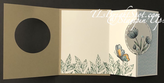 Stampin’ Up! Spotlight On Nature Window Z Fold | TLsBrightSpot