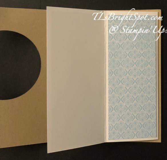 Stampin’ Up! Spotlight On Nature Window Z Fold | TLsBrightSpot