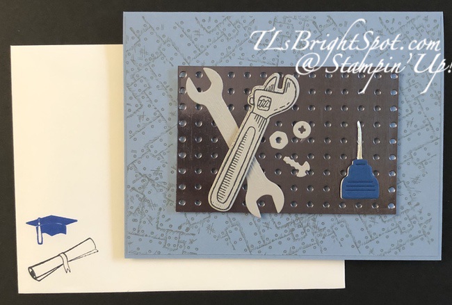 Stampin’ Up! Trusty Tools for a Graduation Card | TLsBrightSpot
