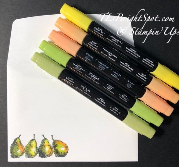 Stampin’ Up! Penciled Pear for the Happy Inkin’ Thursday Blog Hop ...