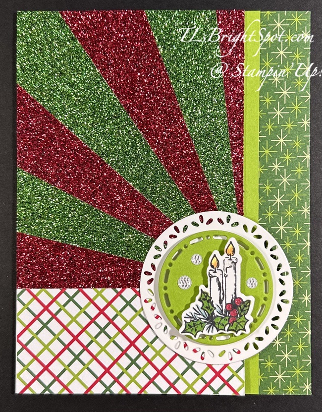 Stampin’ Up! Glimmer Christmas Card for the Happy Inkin’ Thursday Blog ...