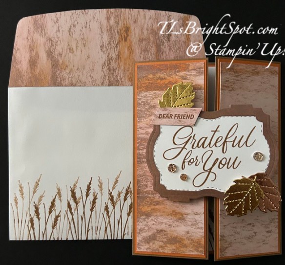 Stampin’ Up! Autumn Expressions Grateful Fun Fold for Amy’s Inkin’ Krew ...
