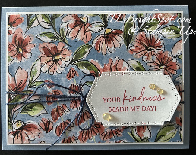 STAMPIN’ UP! Mixed Media Florals for the Happy Inkin’ Thursday Blog Hop ...