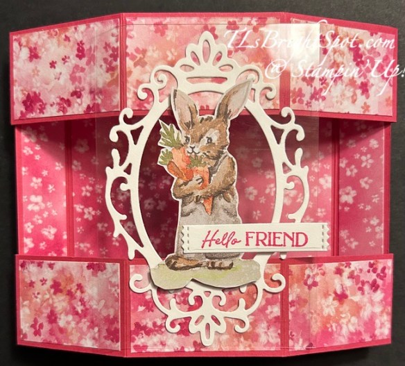 Stampin’ Up! Storybook Friends in a Bandstand Card | TLsBrightSpot