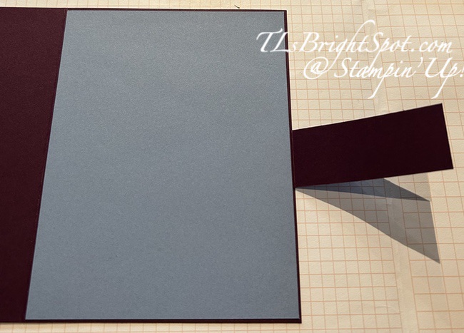 Stampin ‘ Up! Front flap Thinking of You Fun Fold