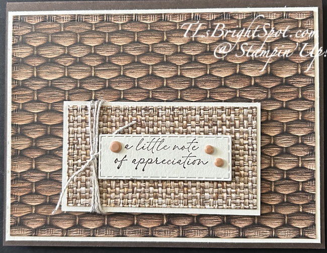 Stampin’ Up! Botanical Textured Suite for the Happy Inkin’ Thursday ...