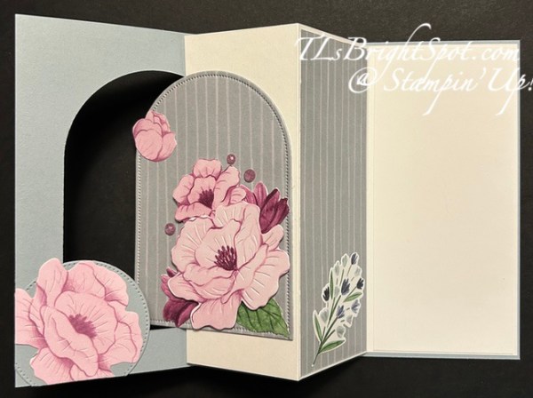 Window Pop-Out Card with Florals in Bloom DSP & More