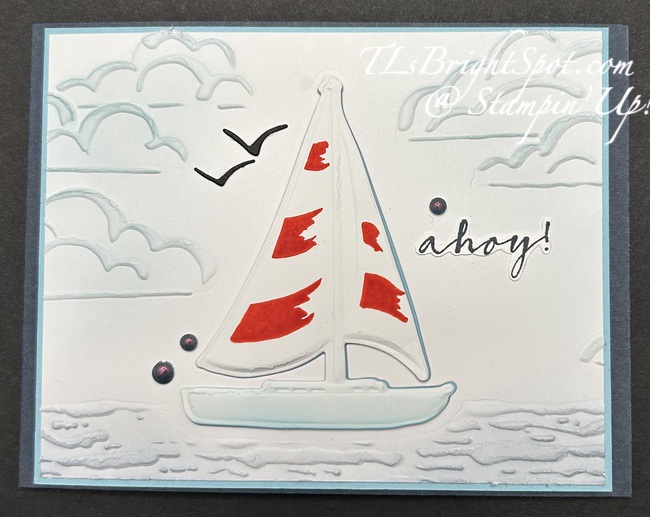 Stampin’ Up! Sunrise Sailing for Amy’s Inkin’ Krew Blog Hop | TLsBrightSpot