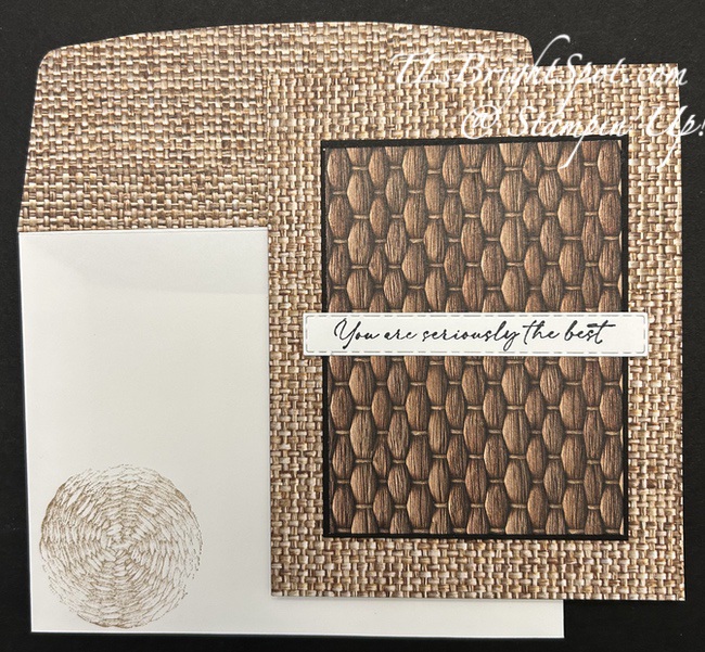 Stampin’ Up! Woven Textures + Textured Notes for the Happy Inkin ...