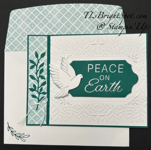 Stampin’ Up! Sneaky Peek: Book fold with Peace on Earth Bundle ...