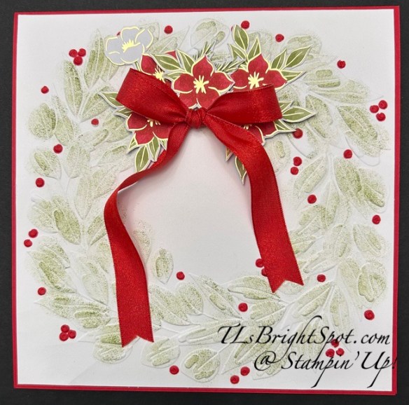 Stampin’ Up!Sneaky Peek of Traditional Wreath 3D Embossing Folder ...