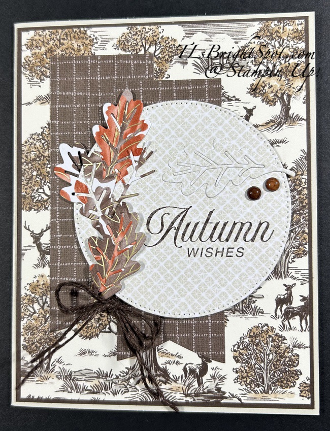 Stampin’ Up! Amber Autumn Fall Card for the Happy Inkin’ Thursday Blog ...