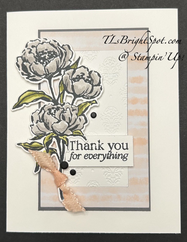 Stampin’ Up! Gallery Blooms Frames | TLsBrightSpot