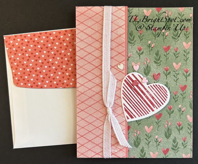 Stampin’ Up! Love Notes Card | TLsBrightSpot