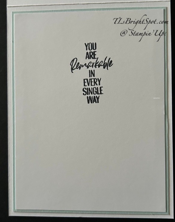 Stampin’ Up! Mixed Florals with Lazy Daisy Embossing Folder | TLsBrightSpot